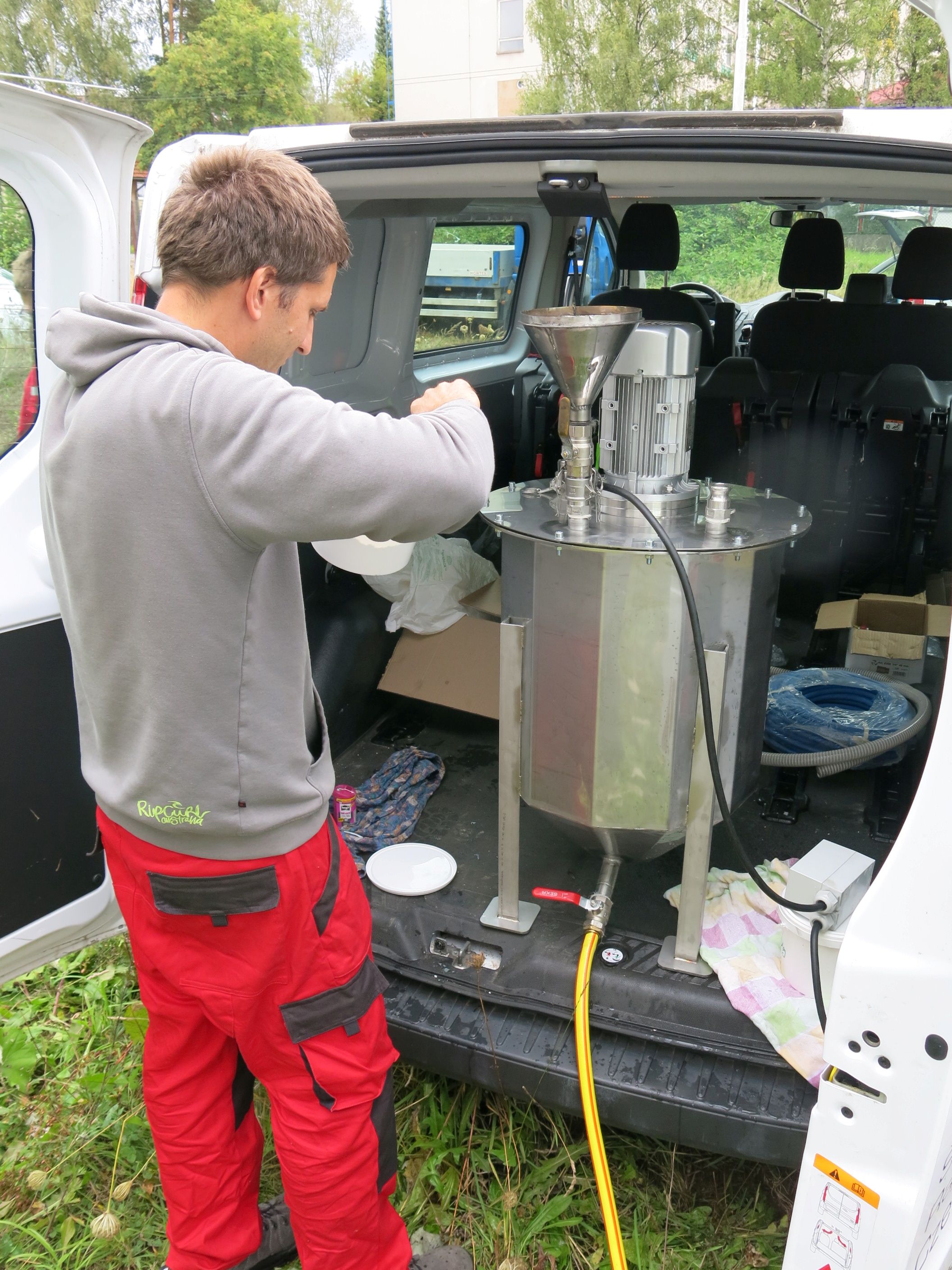 INNOVATIVE APPROACH TO REMEDIATION OF THE LOW-PERMEABLE CLAY SOIL ...