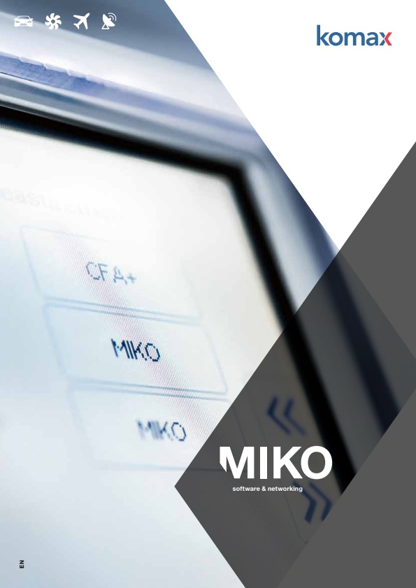 Komax MIKO - Wire Processing Interface Monitors Software - Brochure