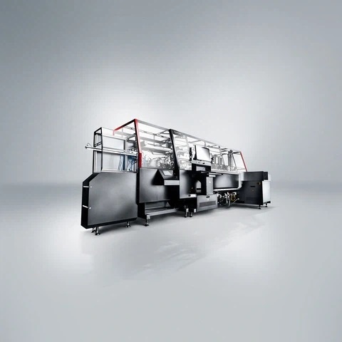 Komax Omega 745 Fully Automatic Conveyor Wire Processing System