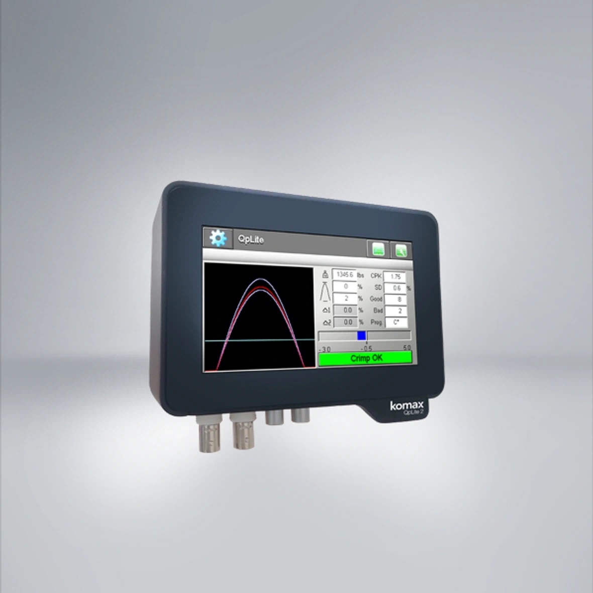 Komax QpLite2 Scalable Crimp Force Monitoring Device (CFM)
