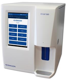 Diagon - D-Cell 360 - Haematology Instruments - 3 Part Diff Instrument ...