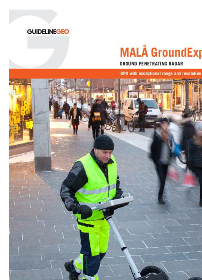 MALÅ - Model GX - Ground Explorer GPR System Brochure