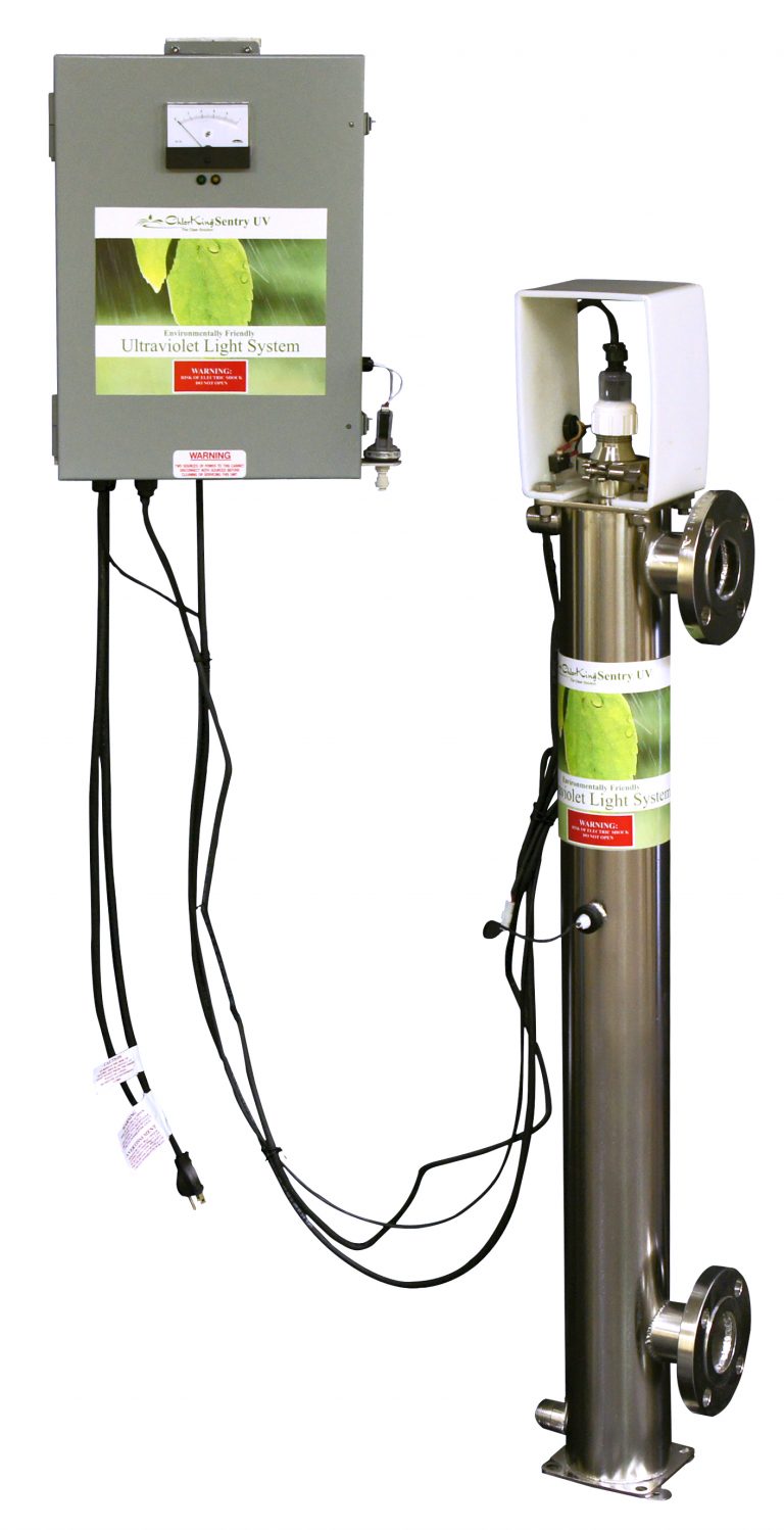 Max Flow 50 Gpm - SAG120A Pro Series Single Pass Flows UV System