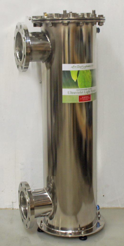 Max Flow 770 Gpm - SAG960A Pro Series Single Pass Flows UV System