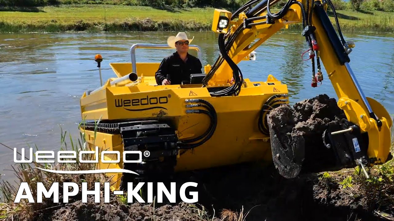 Best Amphibious Workboat for Land, Water and Swampy Areas - Weedoo ...