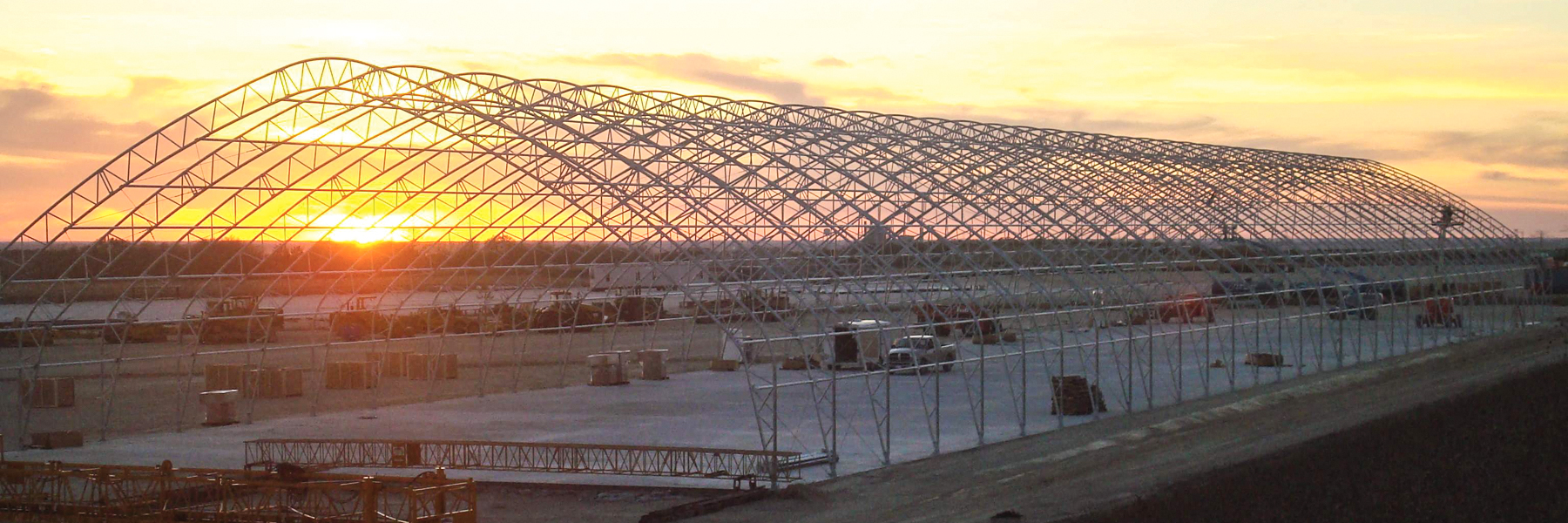 ClearSpan Truss Arch Frame Fabric Structure