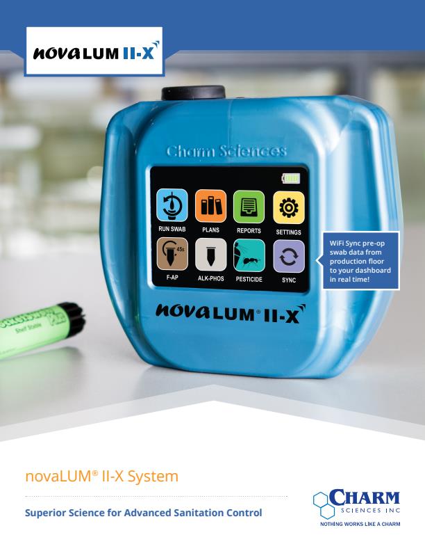 novaLUM II-X System for ATP Testing - Brochure