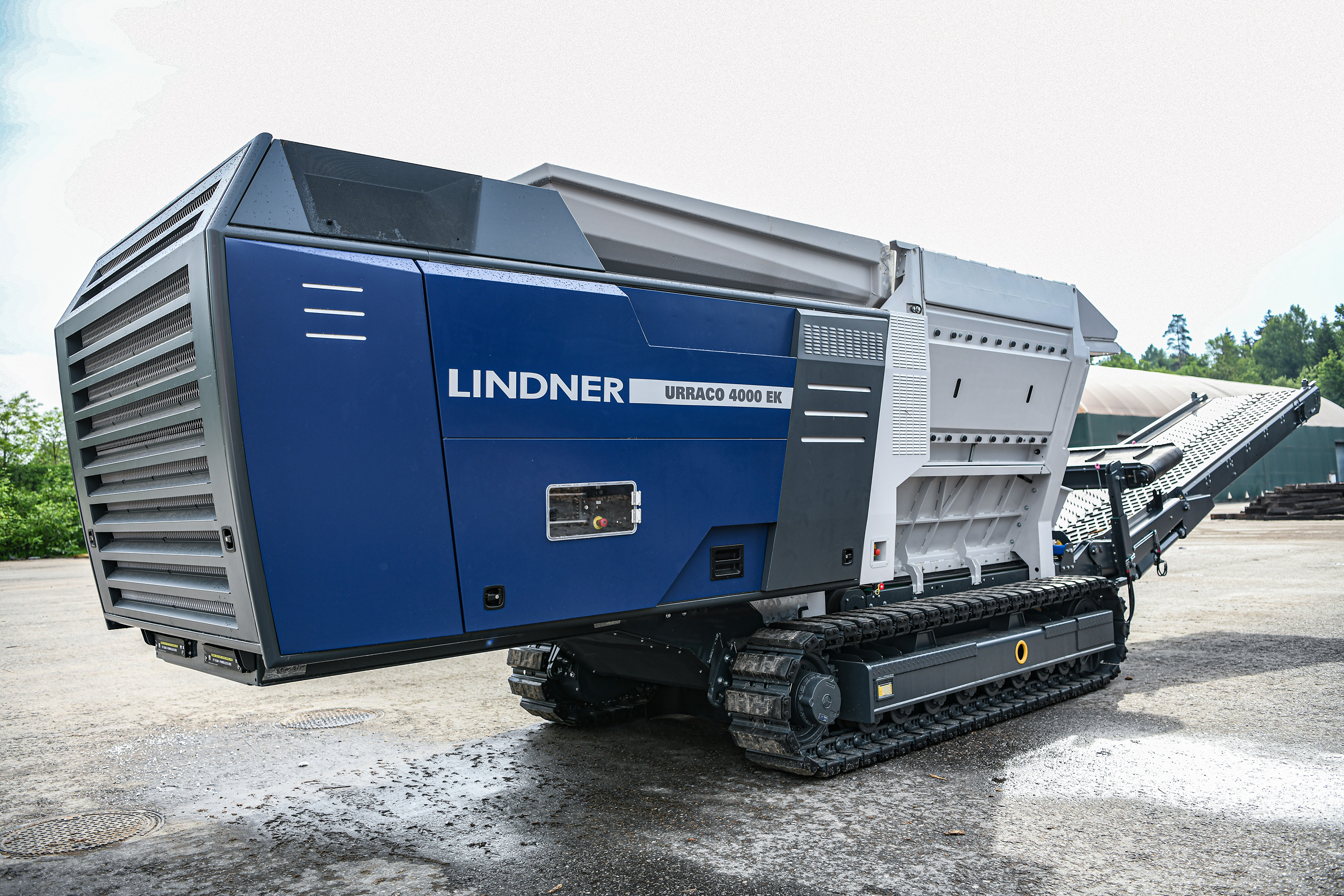 Lindner Urraco 4000 Mobile Shredding Machine