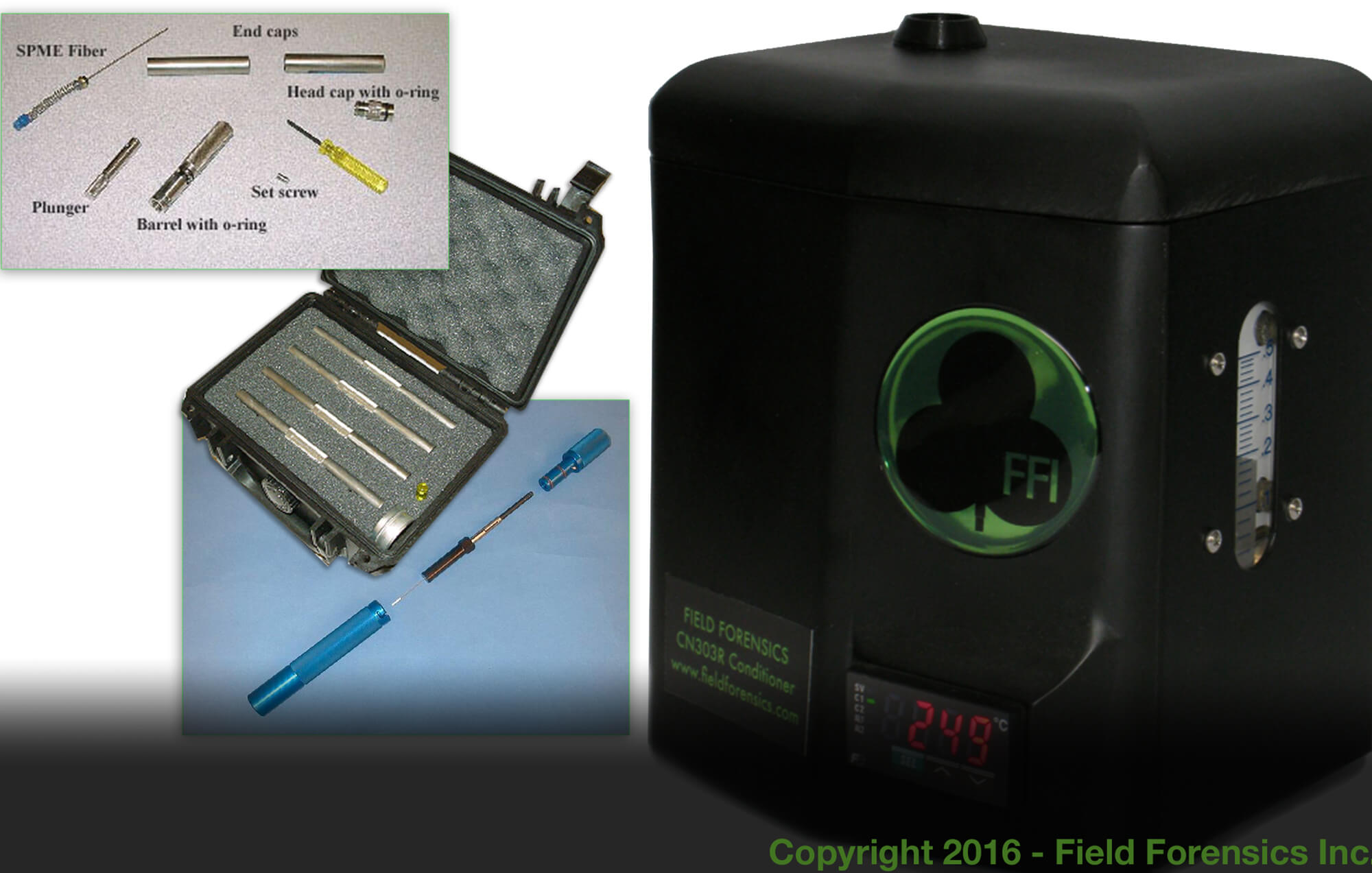 FFI CN303R Solid Phase Micro Extraction Small Benchtop Conditioner (SPME)