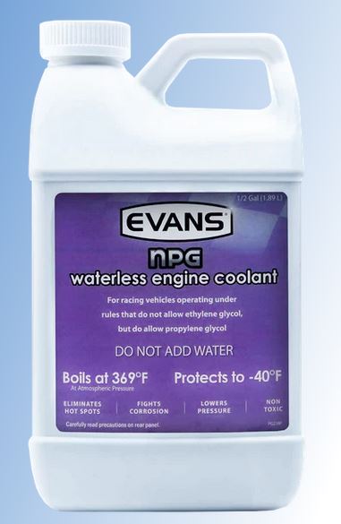 Evans 1/2 Gallon Coolant NPG Waterless Coolant