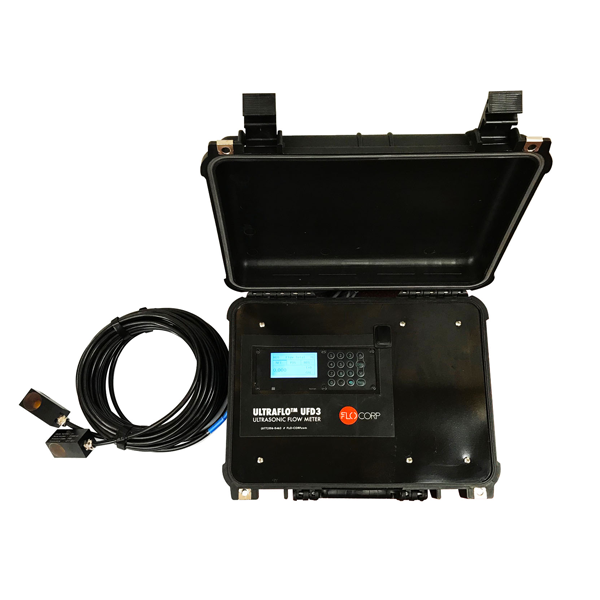 Flo-Corp UltraFlo UFD3 Ultrasonic Clamp-On Flow Meter