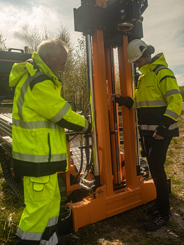 Geotech SCPT-GS2 Measure Shear Wave Velocity for Seismic CPT