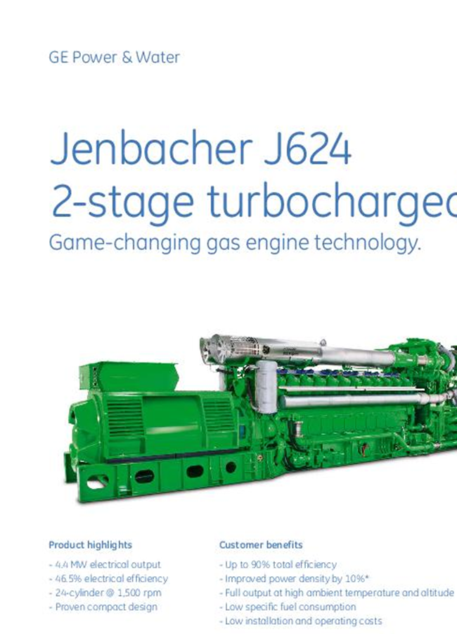 GE - Model 6F - Gas Turbine -Brochure