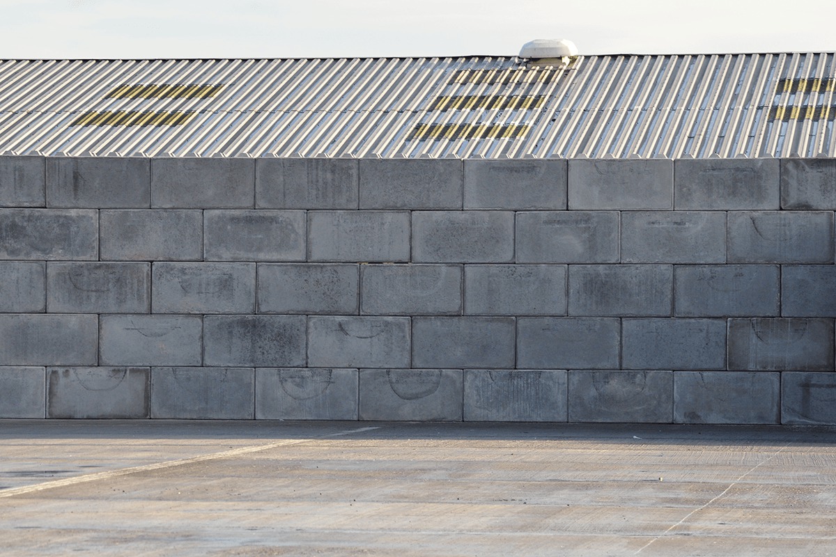 Big-Block Storage & Containment Interlocking Concrete Block