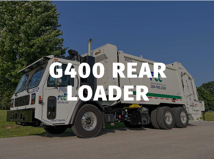 E-Z Pack Goliath G400 High-Compaction Commercial Rear Loader