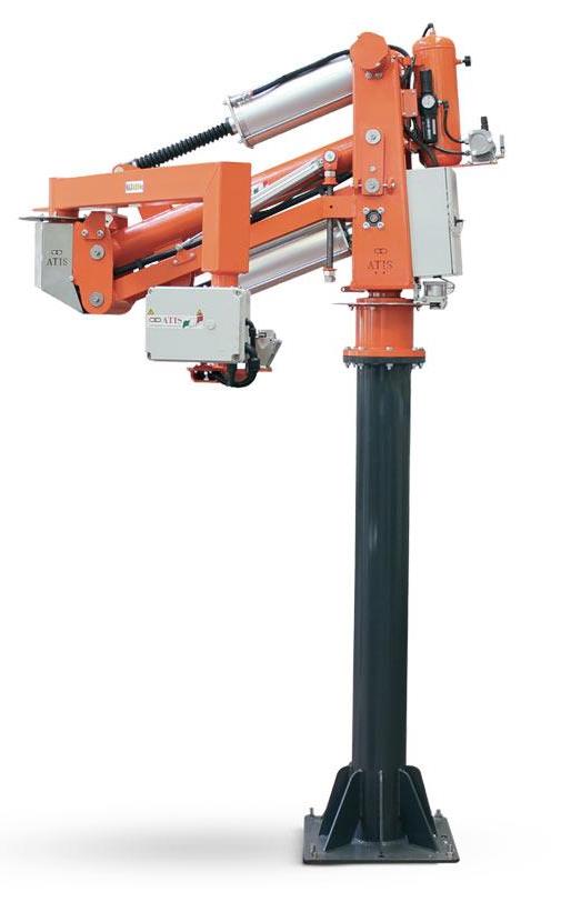 ATISmirus 500 Pneumatic Rigid Arm Manipulator With Swivel Arms