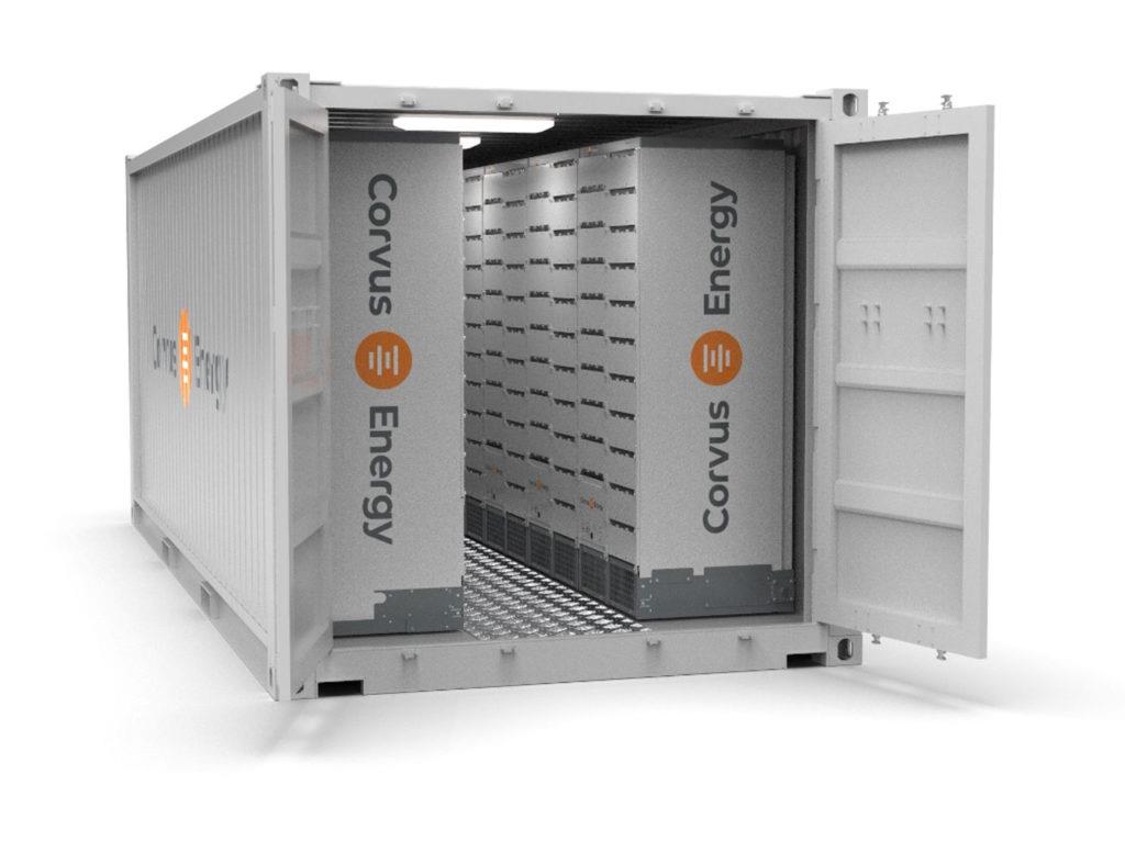 Corvus BOB Modular Battery Room Solution for Energy Storage Containers