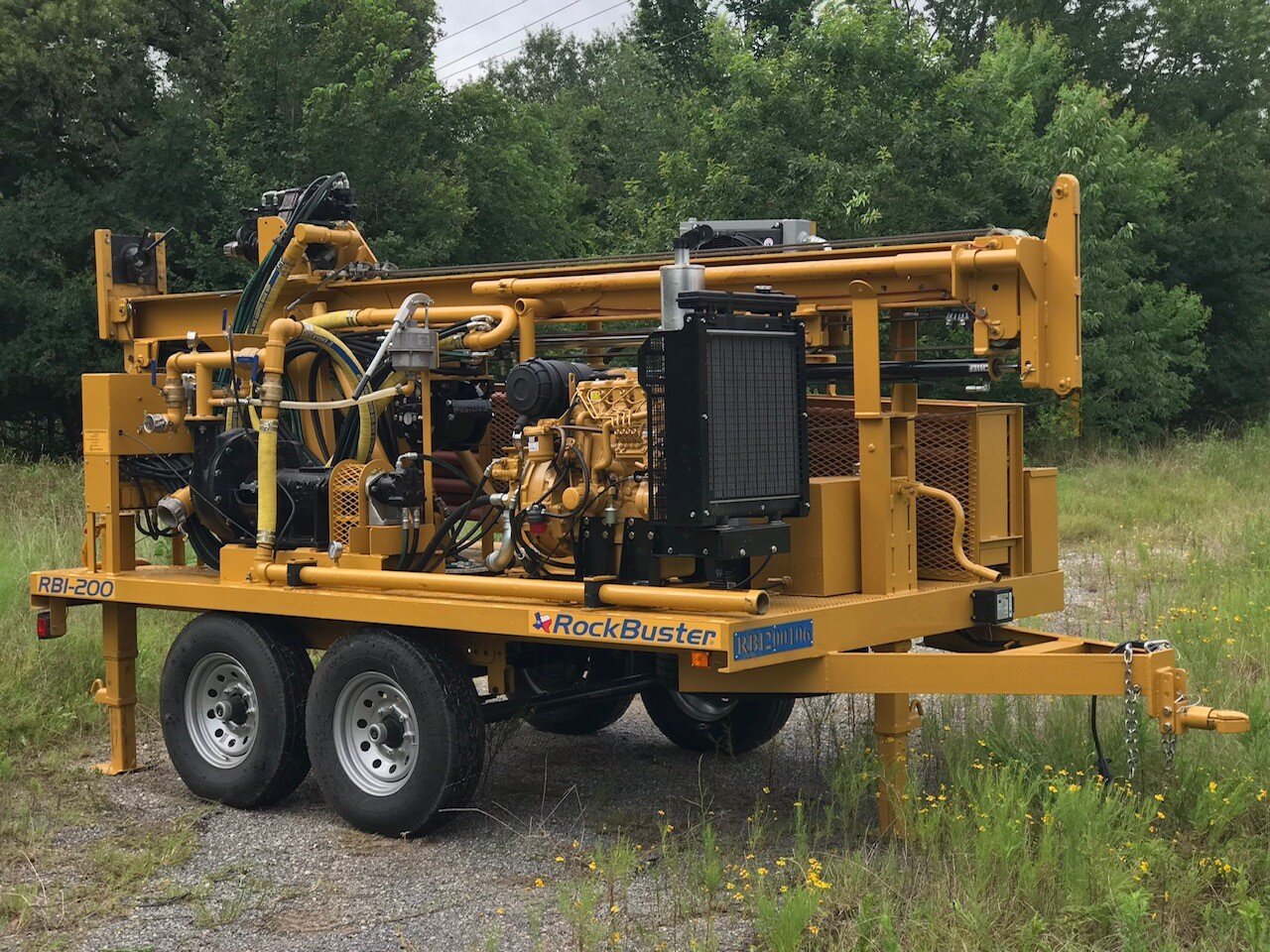 RockBuster RBI-400 Drill Rigs