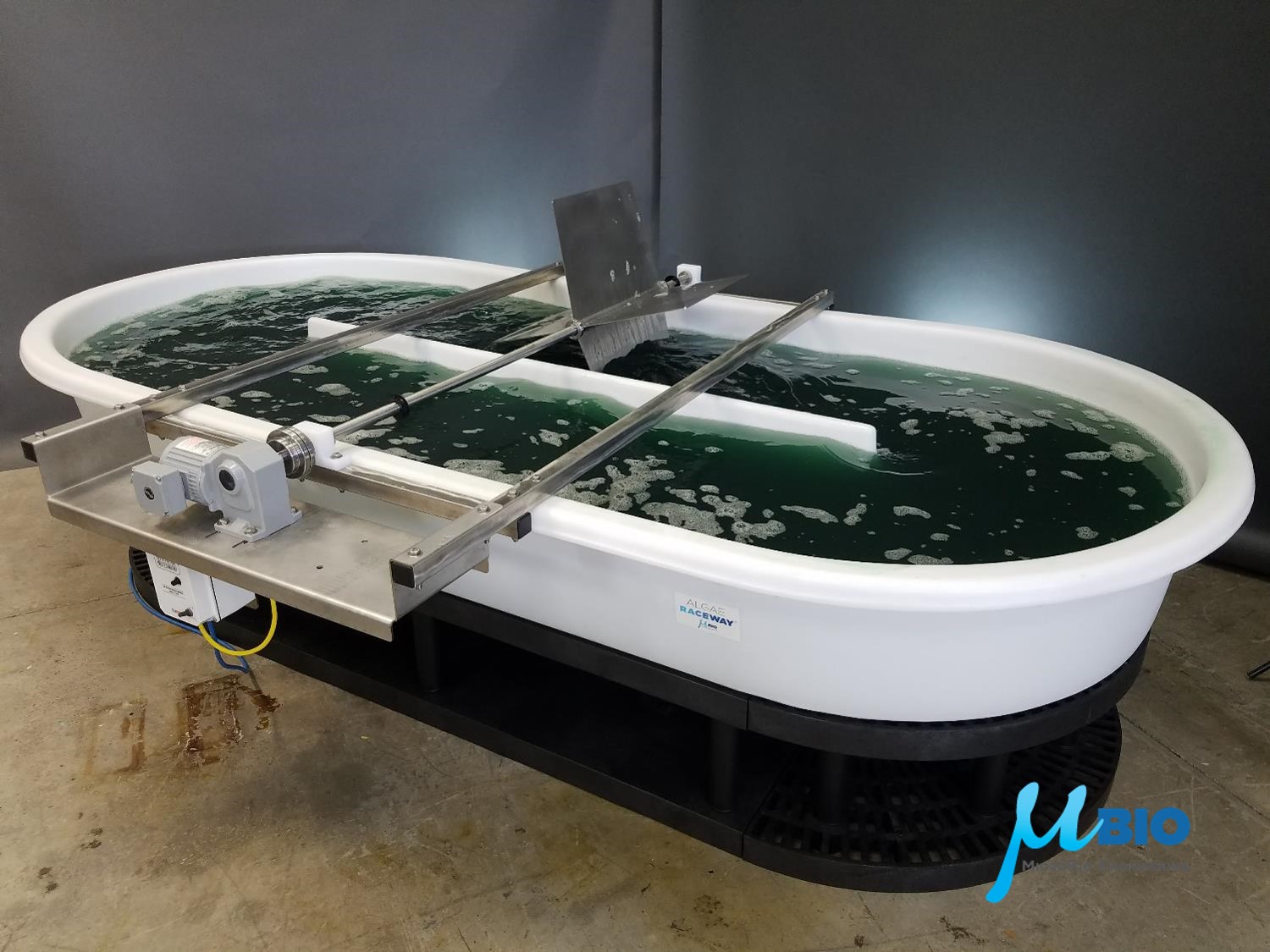 MicroBio Algae Raceway RW3.4 Biomass Harvesting for Analytical Research