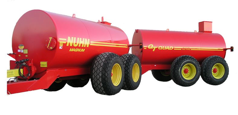Nuhn Magnum Quad Train Manure Tank