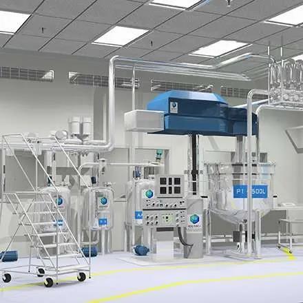 AAPPTec P4-400 Large Production Scale Peptide Synthesizer