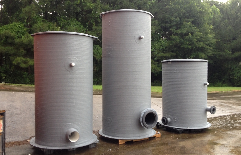 Openchannelflow PMMS Fiberglass Packaged Metering Manholes