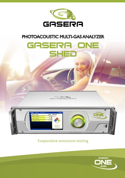 Gasera - Model ONE - Ultimate Performance Multi Gas Analyzer - Brochure