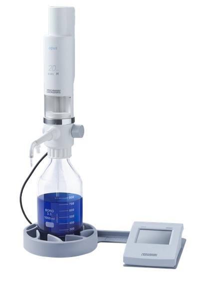 Opus Titration Reagent Recirculation System for Motor-Powered Titration