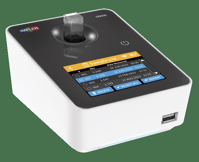 Implen OD600 Microbial Growth Rate Photometer
