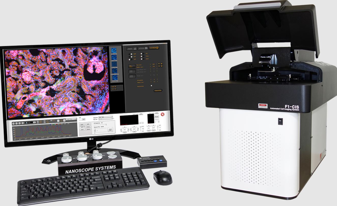 F1-CIS Digital Fluorescence Microscope | Nanoscope Systems, Inc