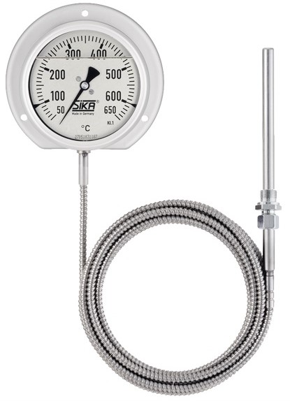 SIKA Type 311 WH / 321 TA / 332 TE / 331 KL Remote Ex-Gas Dial Thermometers