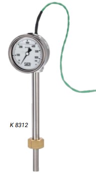 SIKA K83 50...650°C KombiTemp®, Dial Thermometer & temperature sensor