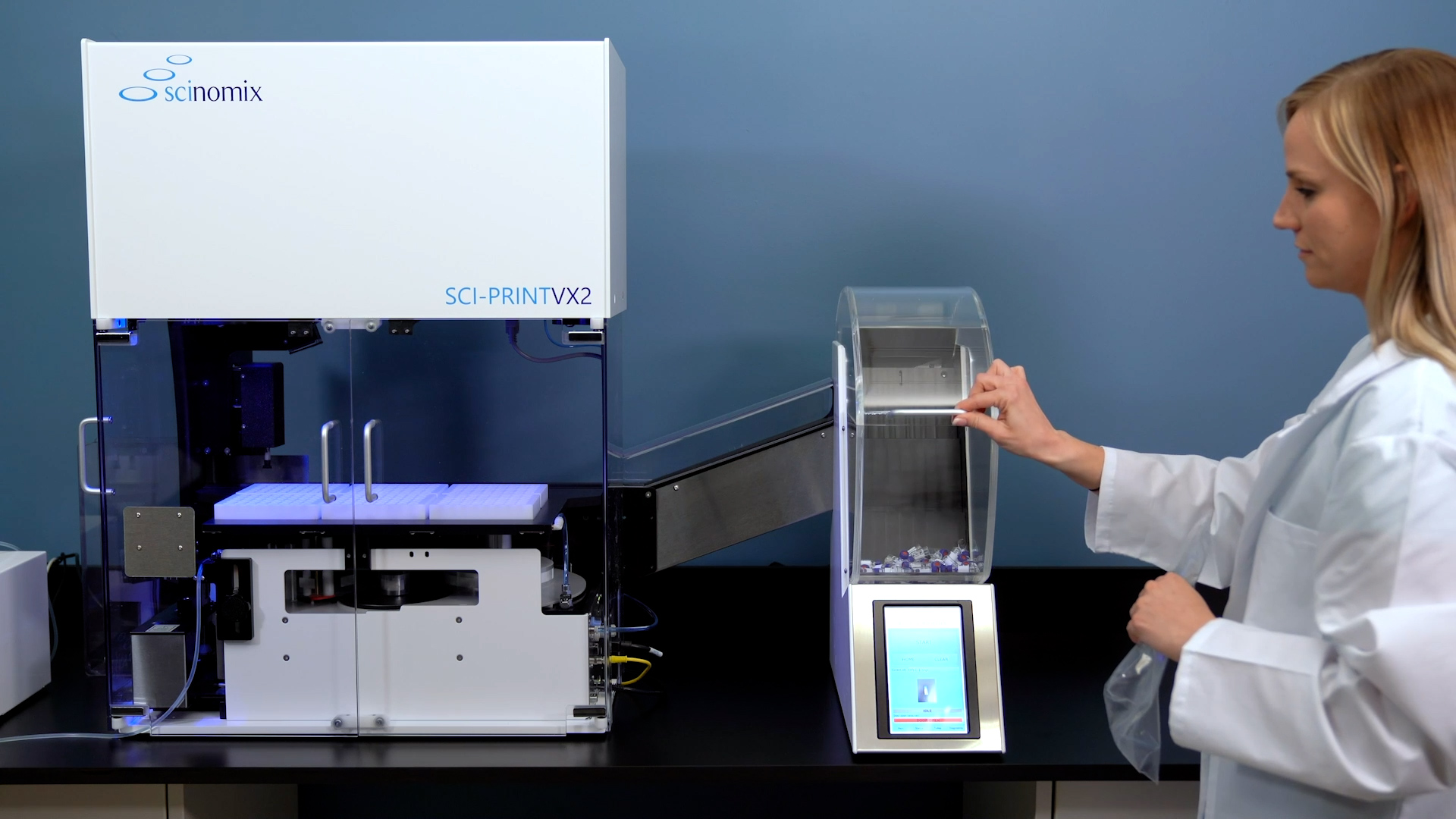 Scinomix VXi Bulk Tube Handler