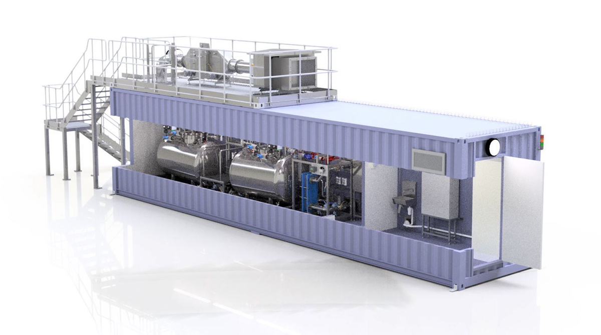 Time critical delivery of biowaste decontamination systems ...