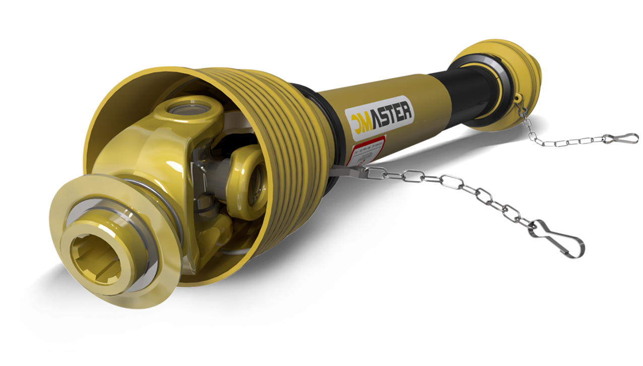 Eurocardan AX Series Triangular Profile Telescopic Tube System for Medium-Heavy Applications