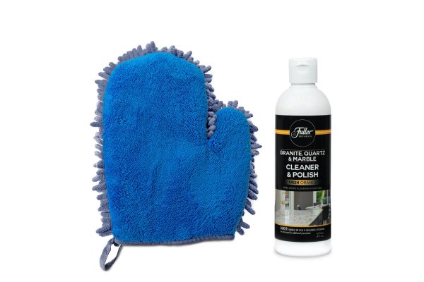 Fuller 187-650-FB 2 in 1 Clean & Polish Microfiber Mitt + Granite ...