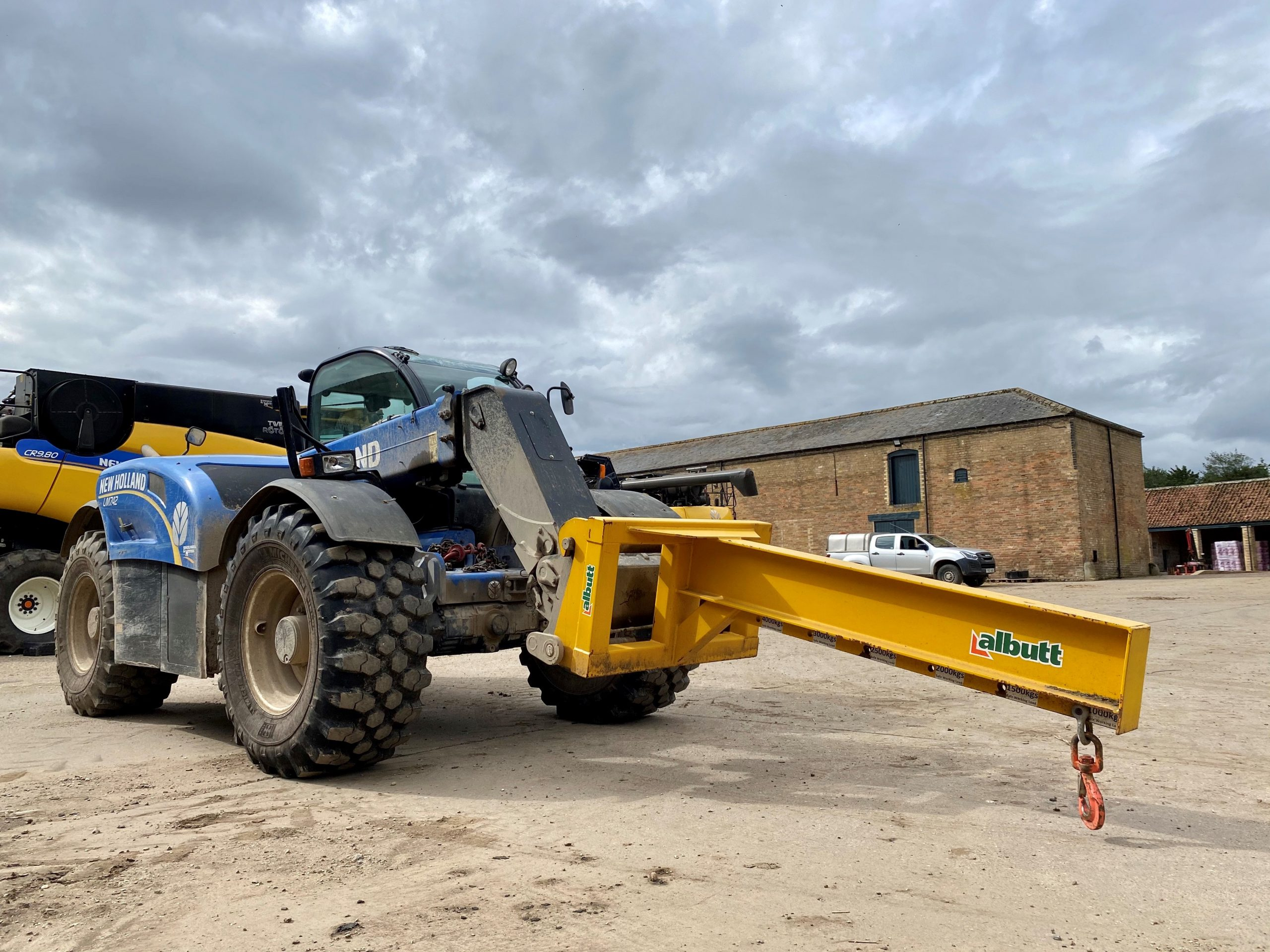 Albutt LJ4000 Carriage Mounted Lifting Jib Mounts