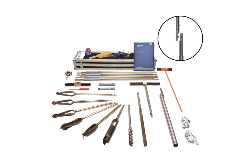 Royal Eijkelkamp 01.11.SO Bayonet Connection, Standard Hand Auger Set