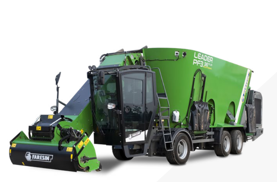 Faresin Leader PF3 Plus Electric Self-Propelled Mixer Wagon