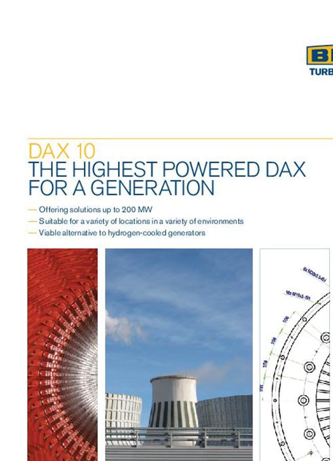 DAX10 2-Pole Generators Brochure