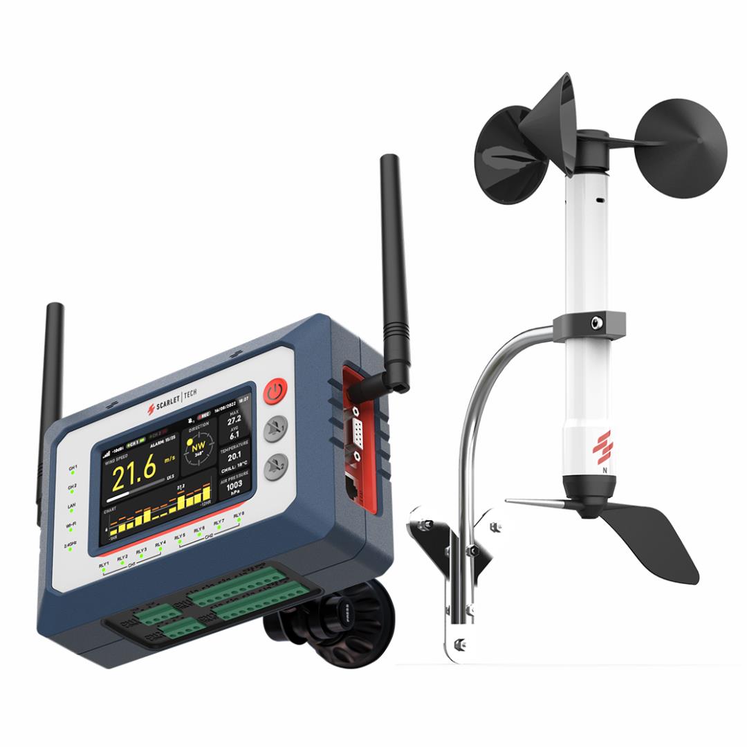 Scarlet WindPro Wireless Wind Monitor System