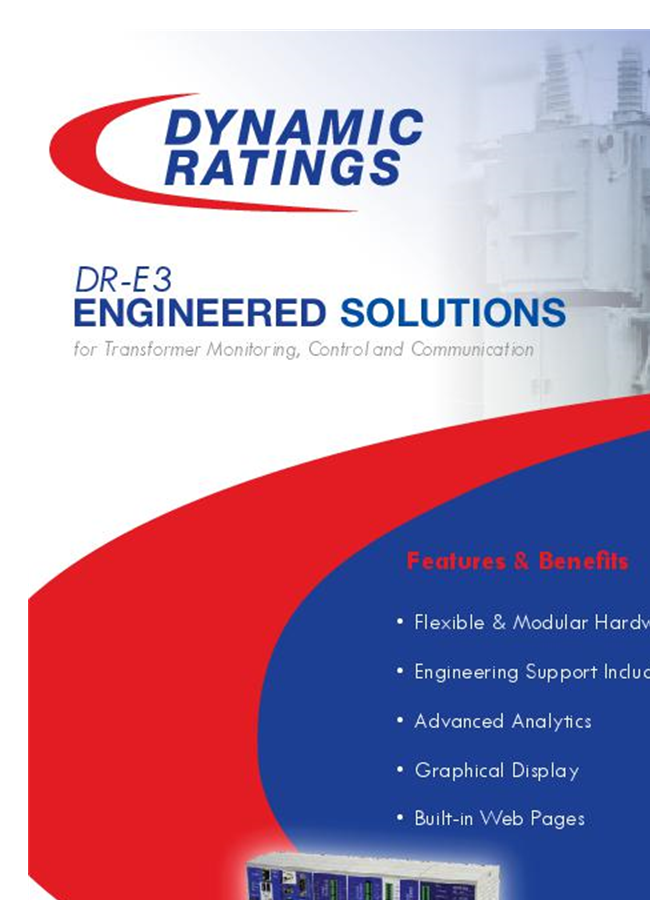 Dynamic Ratings - Model E3-Series - Transformer Monitors - Brochure