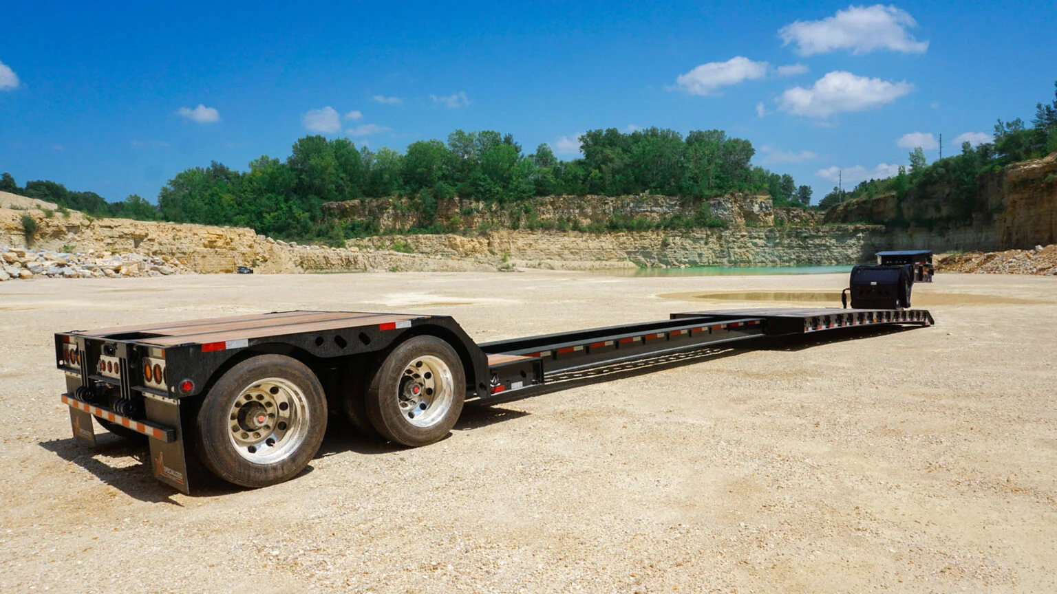 XL Hydraulic Detachable Extendable Trailer