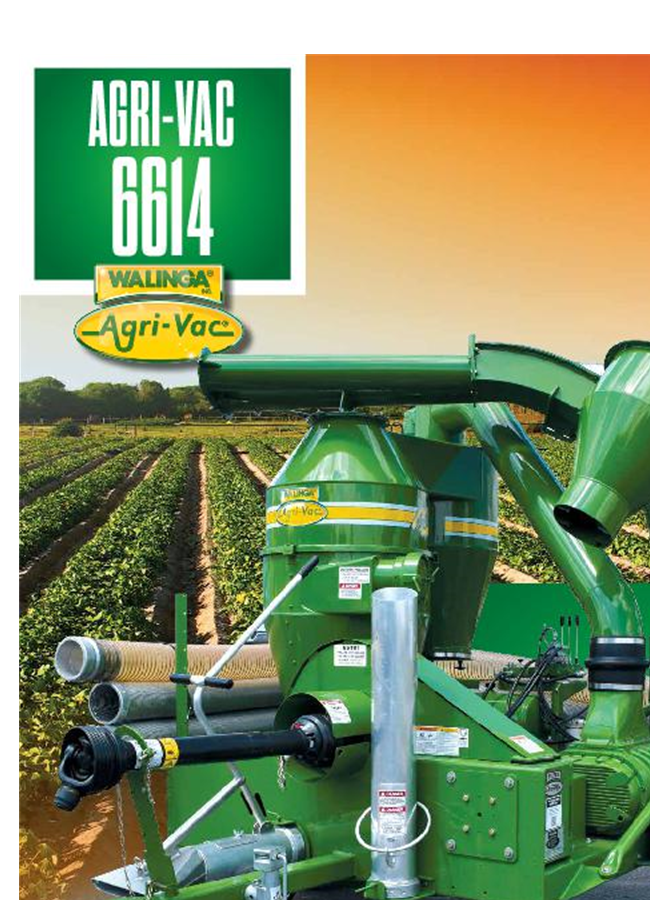Walinga - Model 6614 DLX - PTO Grain Vacs Brochure