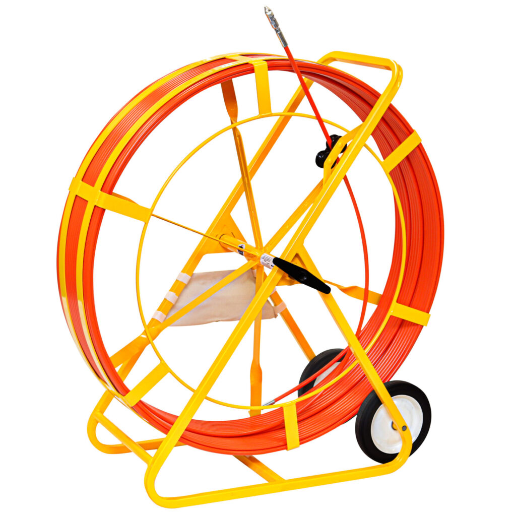 Jameson Big Buddy 11-38-1000M Duct Conduit Rodder, 1/2 in. x 1000 ft.