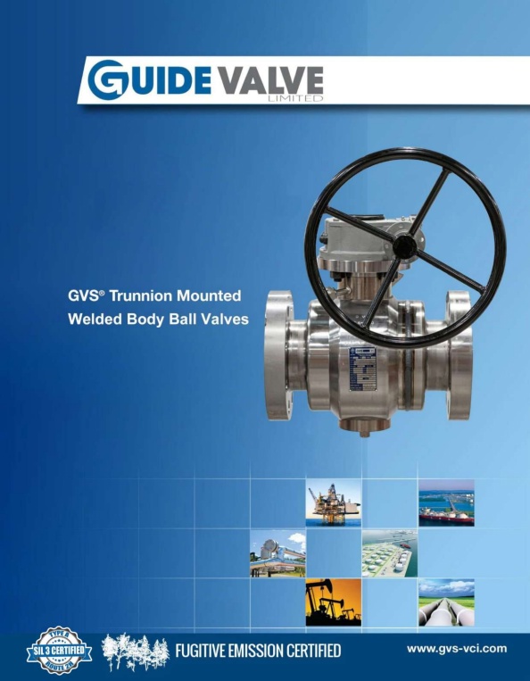 Guide Valve - Welded Body Trunnion Mounted Ball Valves - Brochure