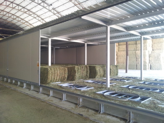 AgriCompact 40 Round/Square Biogas Compact Hay Dryer