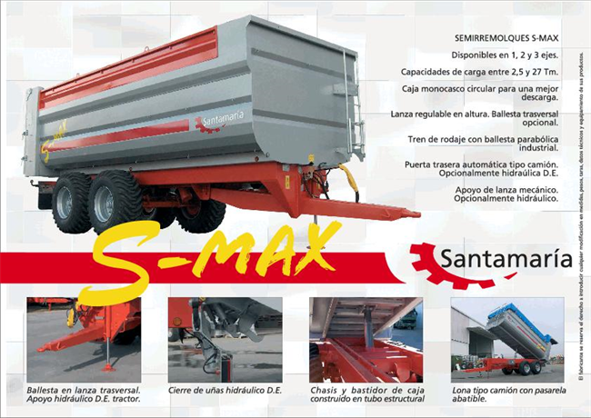 Model R-MAX - 2 Lift Axles Trailer Brochure