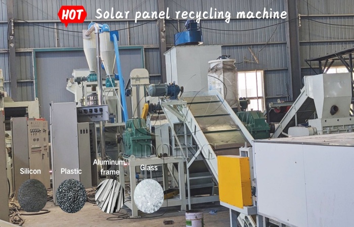 Henan Doing DY-500.DY-1000 Solar Panel Recycling Plant Equipment ...