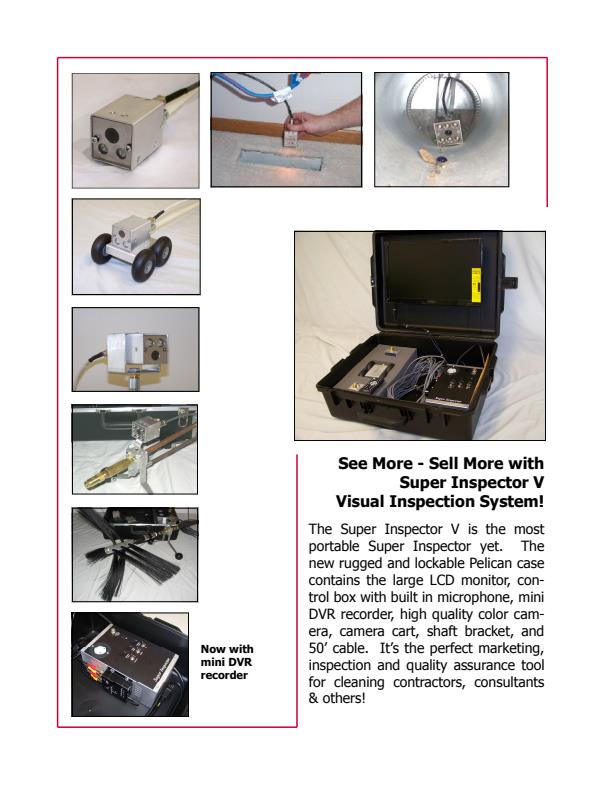 Super Inspector - Model V - Visual Inspection System - Brochure